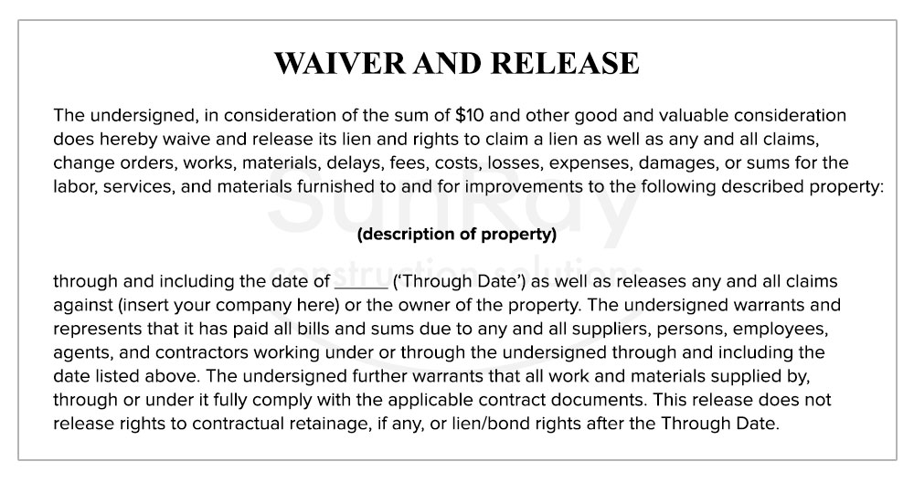 Don’t Make these Waiver and Release Mistakes - Webinar